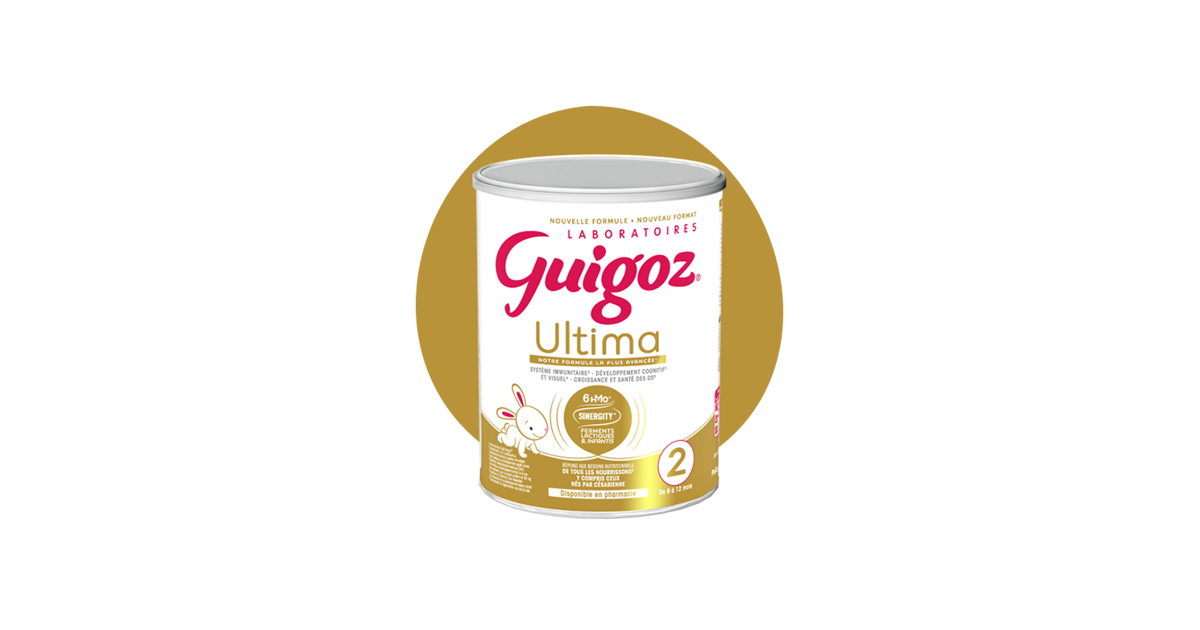 Découvrez le lait 2ème âge GUIGOZ® Ultima 2 | Guigoz