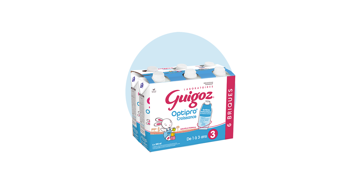 Lait de croissance liquide GUIGOZ® Optipro Croissance